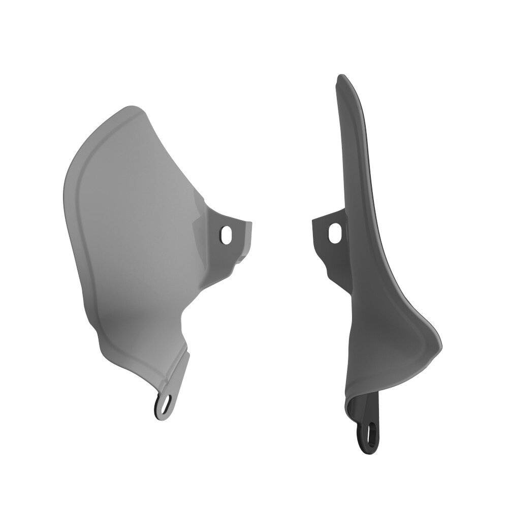 Billiard Gray Mid Frame Air Deflector For M8 Harley Lower Rider Street ...