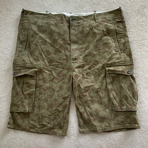 Levi's Cargo Shorts Mens 40 (Fit 42) Green Camouflage White Tag Pocket ...