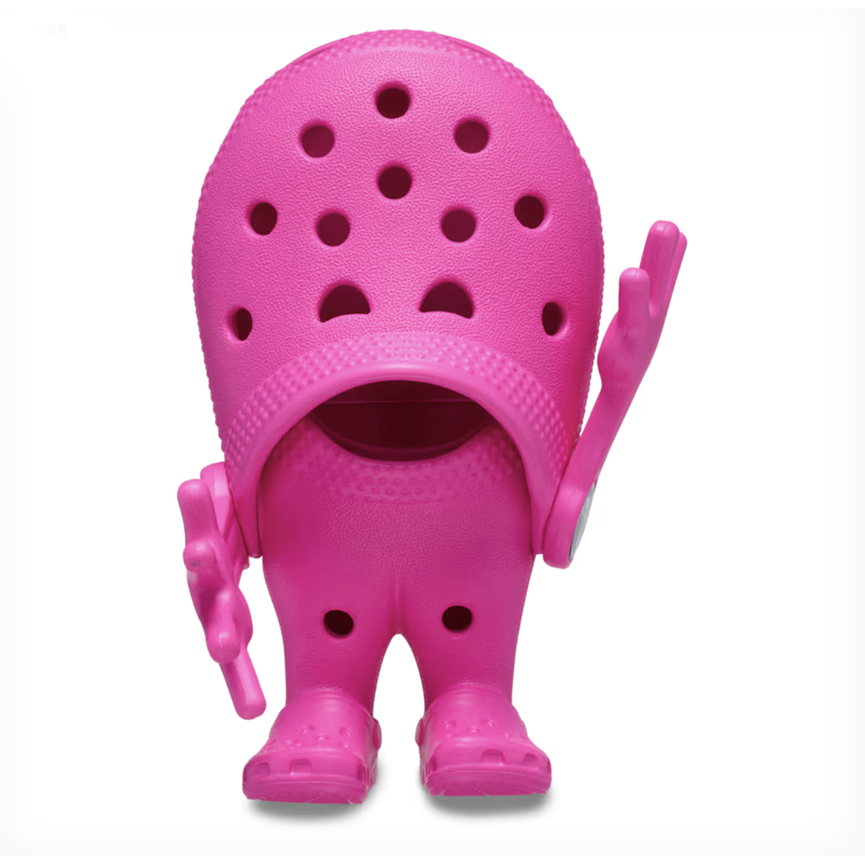 CROCS New Lil Classic Accessories 212415, GREEN/ PINK/ YELLOW, Height ...