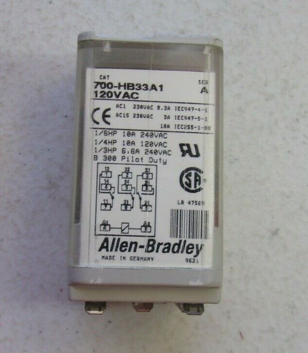LOT OF 4 FRESH TAKEOUT ALLEN BRADLEY RELAY 700-HB33A1 SERIES A (149-3 ...
