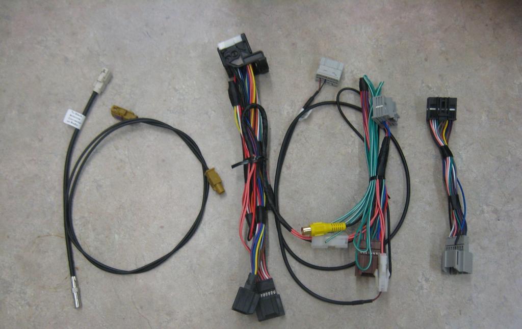 Chevy GMC Navigation Hard Drive Radio Conversion Harness Kit VSS 07 ...
