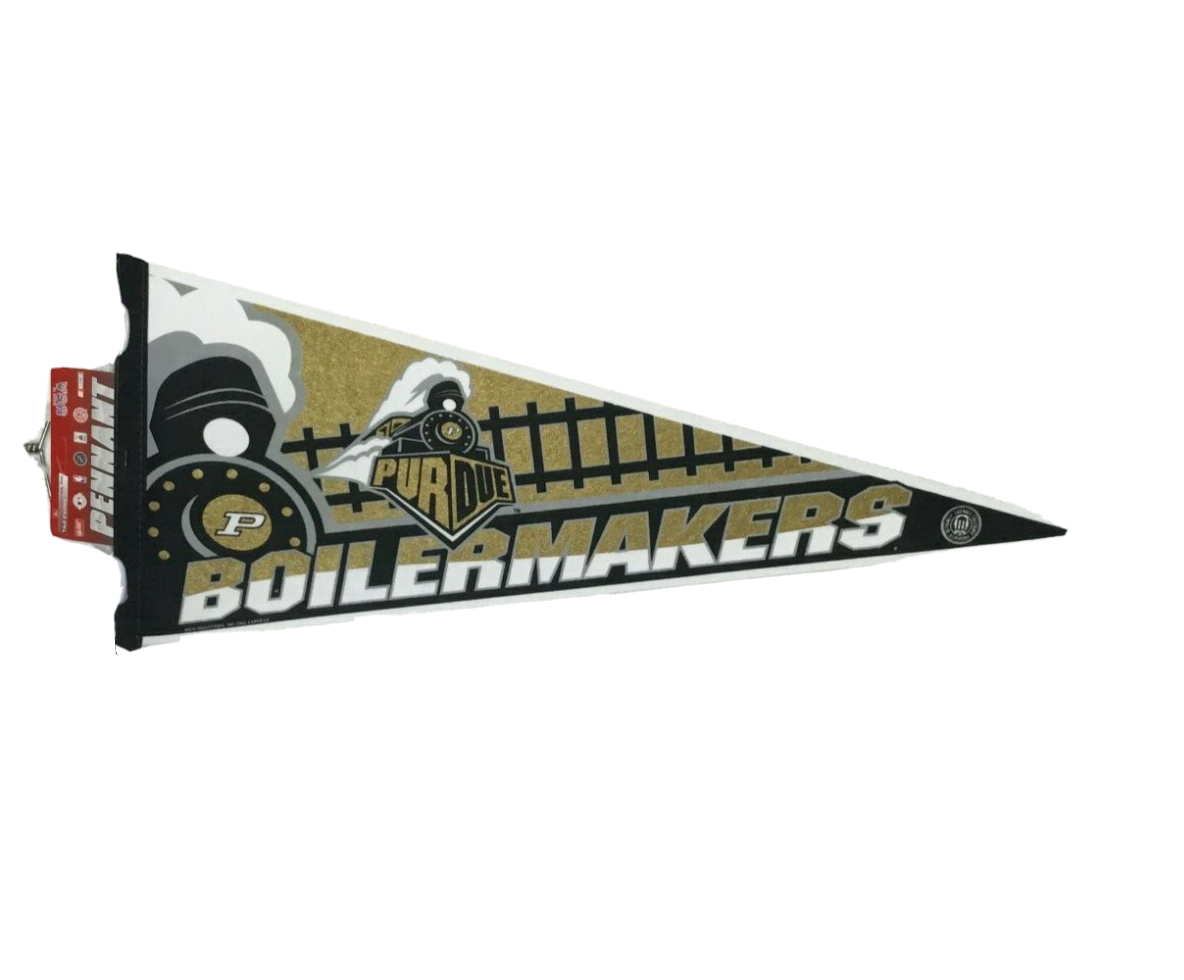 PURDUE BOILERMAKERS NCAA 30" X 12" FELT PENNANT BANNER FREE SHIPPING | eBay