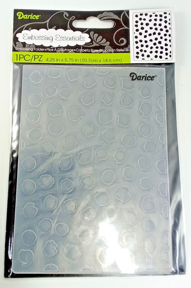 Darice Embossing Essential Folders, Multiple Patterns, You Choose! | eBay