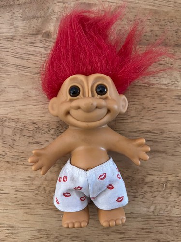 Russ Troll Doll Hot Stuff Lips Kiss Boxer Shorts Red Hair Brown Eyes 5 ...