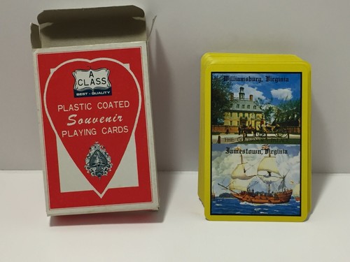 Williamsburg, Virginia Vintage Deck of Playing Cards Souvenir | eBay