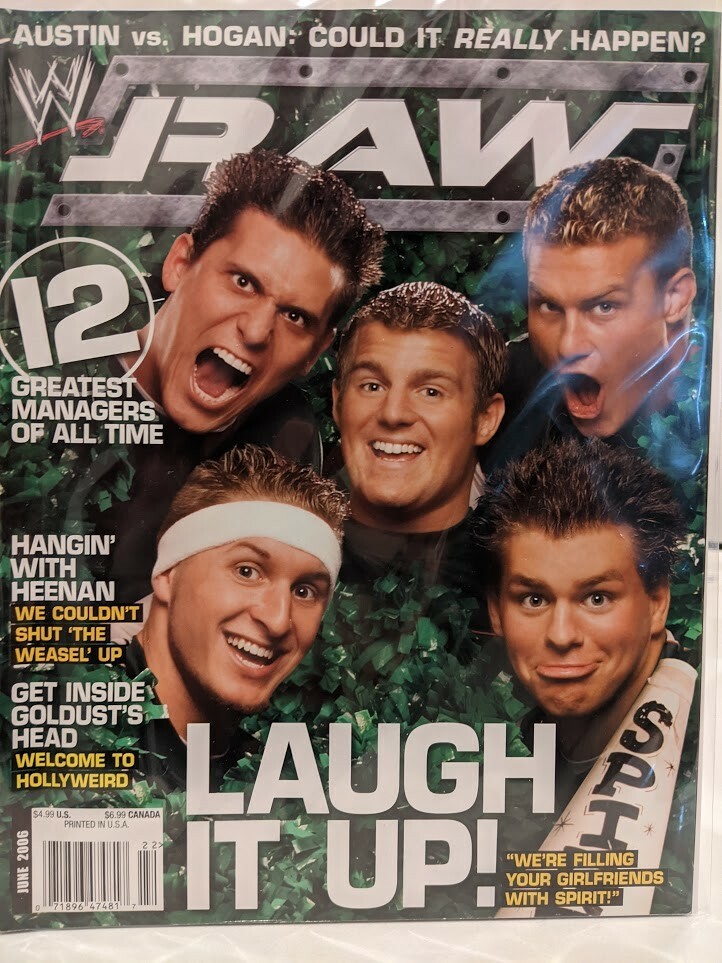 WWE Raw Magazine June 2006 Spirit Squad Dolph Ziggler | eBay