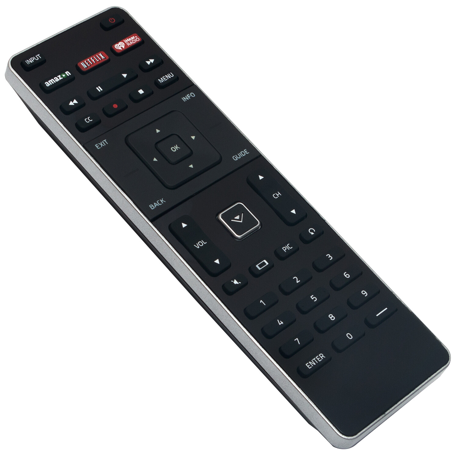 XRT500 Qwerty Remote for Vizio M652I-B2 M552I-B2 M702I-B3 M502I-B1 w ...