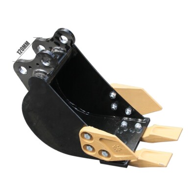 Attachment 200mm Narrow Trenching Bucket for 1 Ton Mini Excavators ...