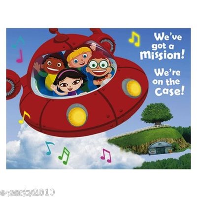 LITTLE EINSTEINS INVITATIONS (8) ~ 1st Birthday Party Supplies Disney ...