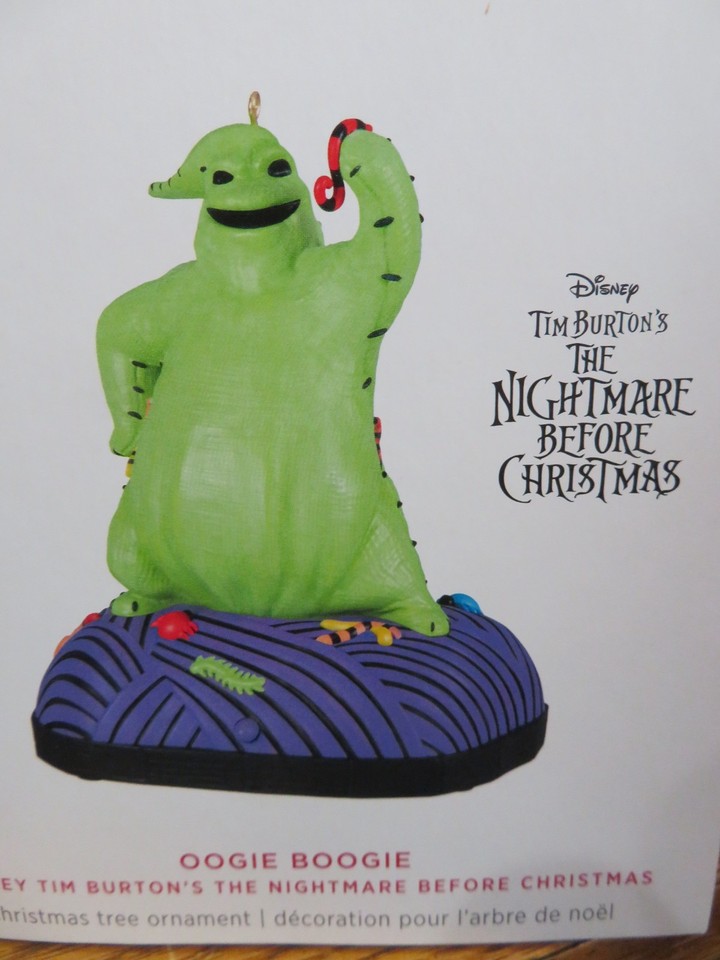 Hallmark Oogie Boogie Nightmare Before Christmas Sound Motion Keepsake ...