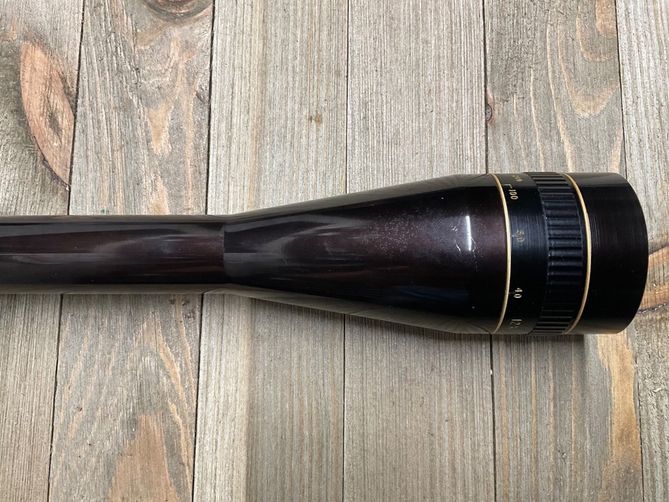 Leupold 12X 12x42mm Rifle Scope 1" Tube Gloss Standard Crosshair Made ...