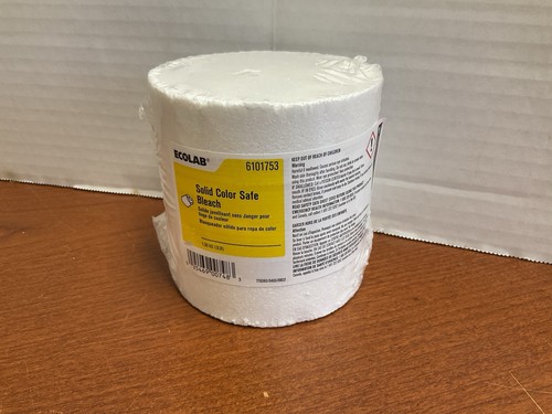 Ecolab Solid Color Safe Bleach Laundry Detergent 6101753 Unscented 3Lb ...