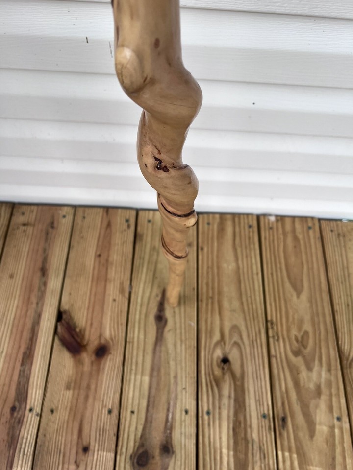 Vine Twisted Wooden Walking/ Hiking Stick | eBay