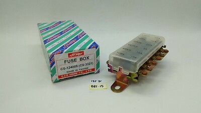 Toyota FJ25 FJ40 Landcruiser Early 1F Factory Fuse Box With Cover NOS ...