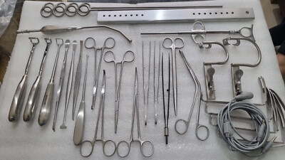 Tonsillectomy & Adenoidectomy 29 pcs Set ENT Instruments Set German ...