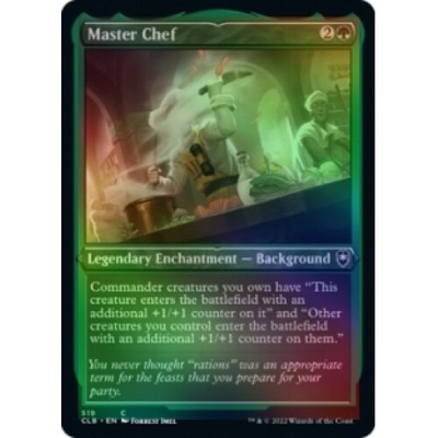 Master Chef (foil-etched) X4 MTG Commander Legends: Battle For Baldur's ...