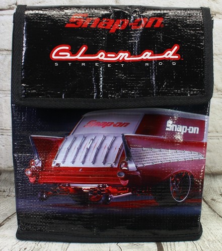 Snap-on Tools Insulated Cooler Lunch Bag Glomad Street Rod 10.5" x 8.5 ...