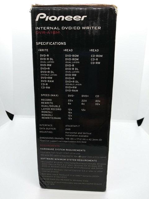 Pioneer DVR-A18M Drive for sale online | eBay