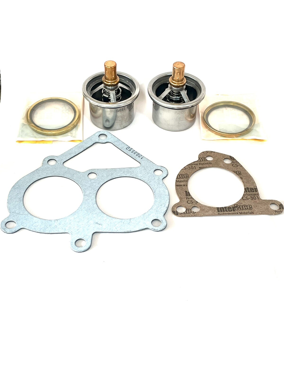 2477133 Thermostat and Gasket Kit Fits Caterpillar C15 MBN 6NZ 247-7133 ...