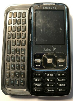 READ 1ST @@ Samsung Rant SPH-M540 Twigby CDMA Black Cell Phone Repair ...