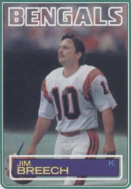 1983 Topps Jim Breech #233 for sale | eBay