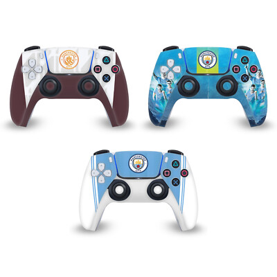 MAN CITY FC 2023/24 KIT VINYL SKIN DECAL FOR PS5 SONY DUALSENSE ...