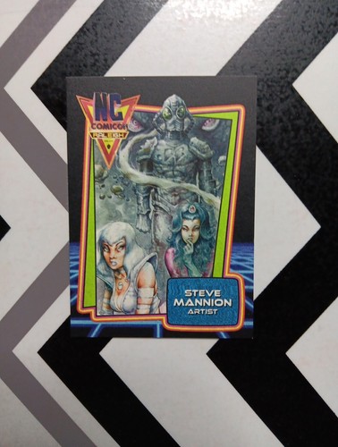 Steve Mannion NC COMICON Raleigh Comic Artist Art Card | eBay