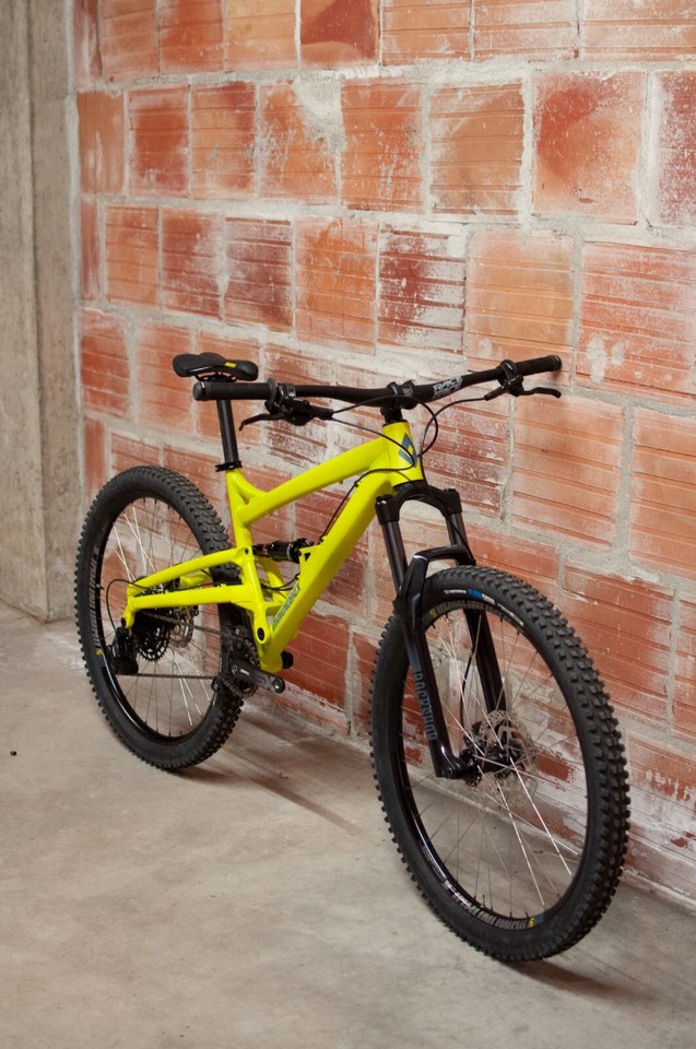 Diamondback Atroz 3 Full Suspension Mountain Bike, MD/44cm, Yellow | eBay