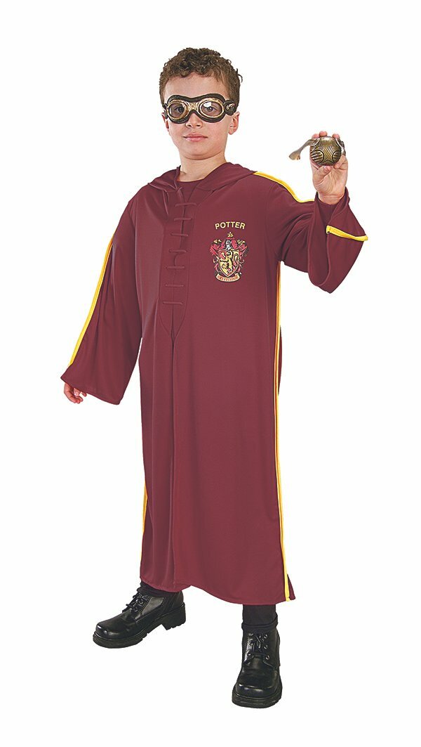 Harry Potter Quidditch Kit Gryffindor-Child Costume Child Size-New! | eBay