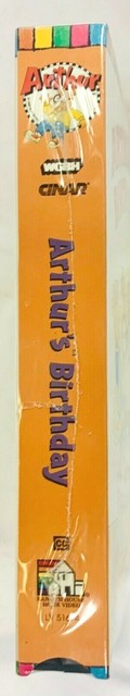Arthur - Arthurs Birthday (VHS) for sale online | eBay