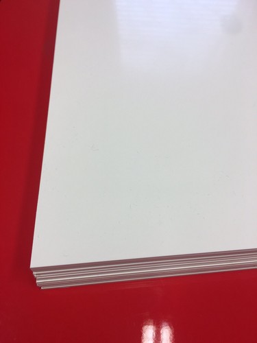 5 x White Plastic PVC Sheet/Panel-Bathroom/Kitchen Sink Splashbacks ...