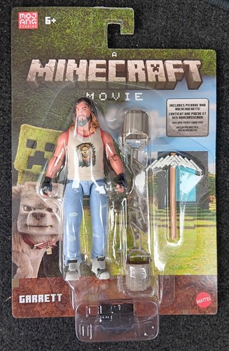 A Minecraft Movie GARRETT Figure Toy Mattel Jason Momoa | eBay