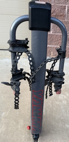 Yakima Bike Rack For Trailer Hitch - No Keys - Silver #2 | eBay