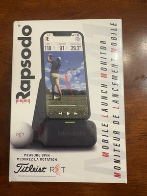 BRAND NEW SEALED - Rapsodo Mobile Launch Monitor for Golf Indoor ...