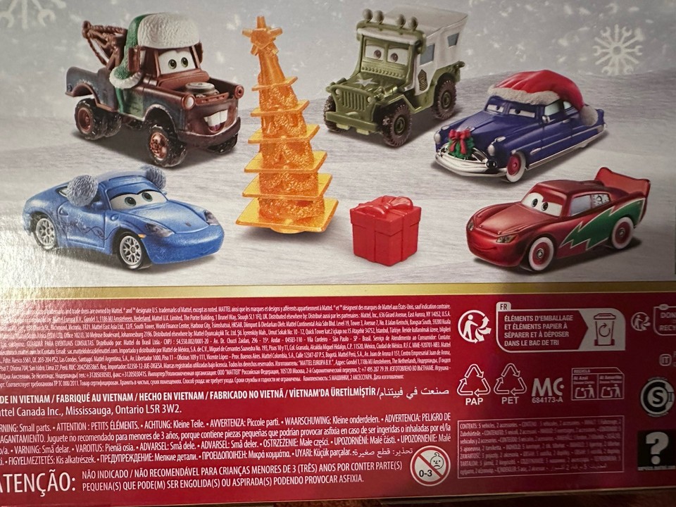 Cars Disney Pixar Winter Christmas Holiday Edition | eBay