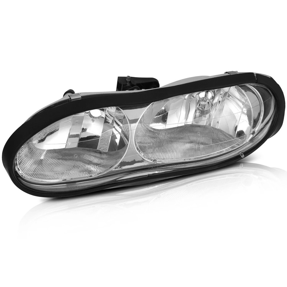 Headlights Assembly For 1998-2002 Chevy Camaro Z28 Chrome Housing Left ...