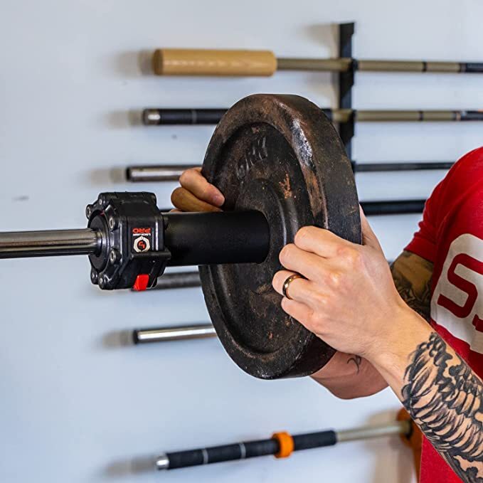 Serious Steel Barbell Olympic Adapter Sleeve (8" Adapter Sleeve for 1 ...