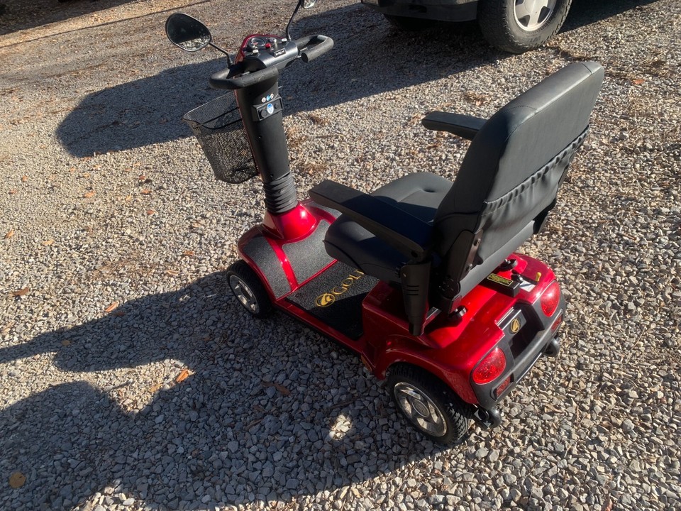 GOLDEN TECH COMPANION II 4 WHEEL SCOOTER TWO 12VOLT BATTERIES ALL ...