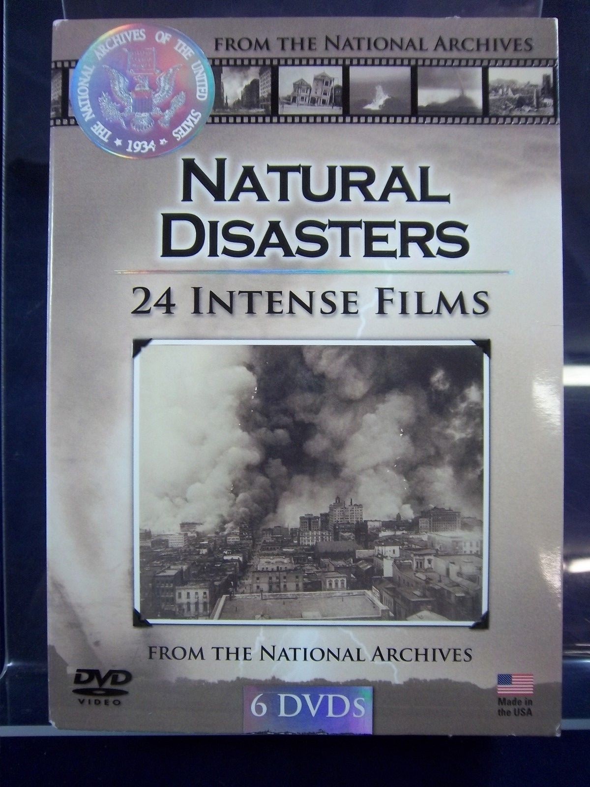 Natural Disasters, 24 Intense Films/DVD; From the National Archives; LN ...