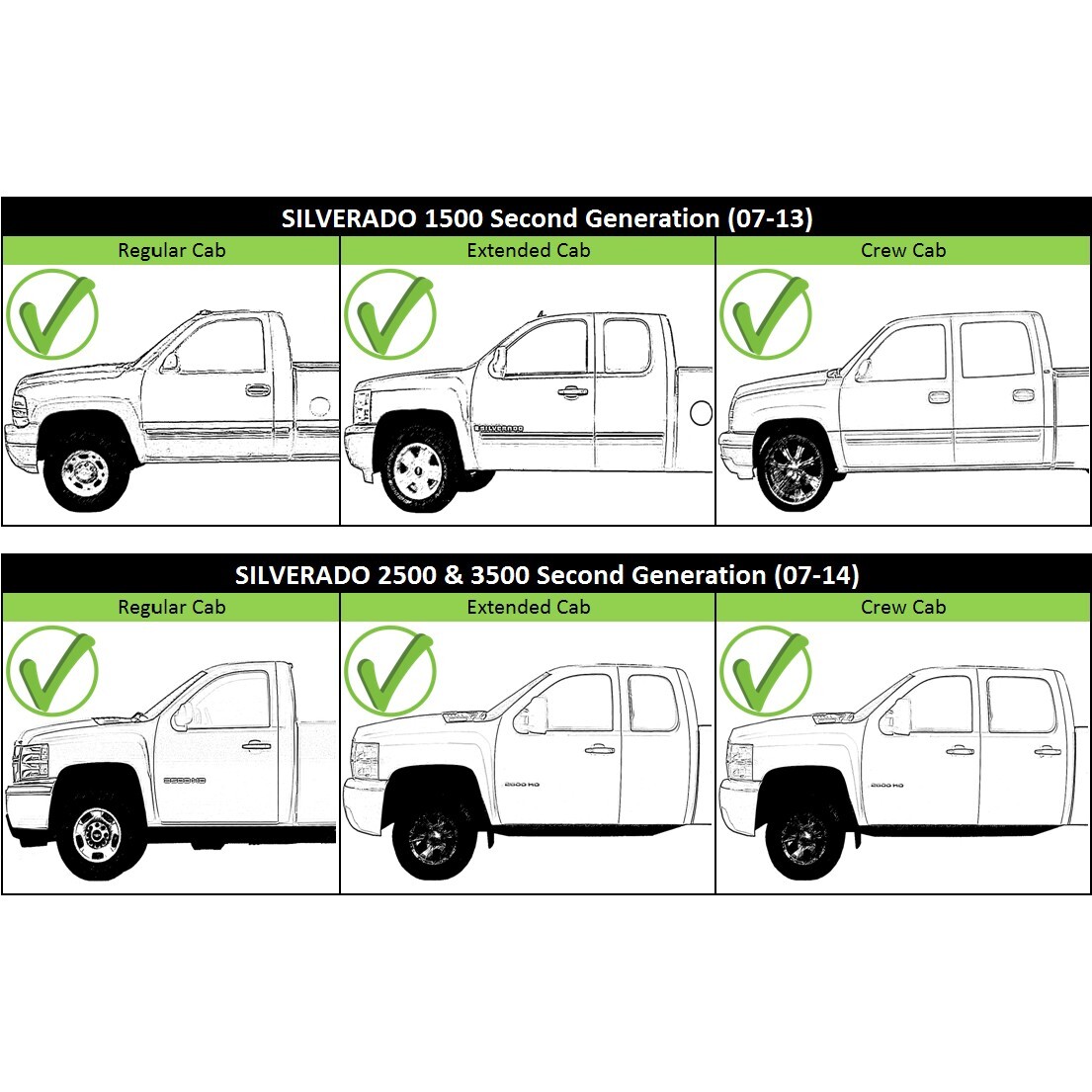 Front Left Interior Door Handle For 2007-13 Chevy Silverado 1500 4-Door ...