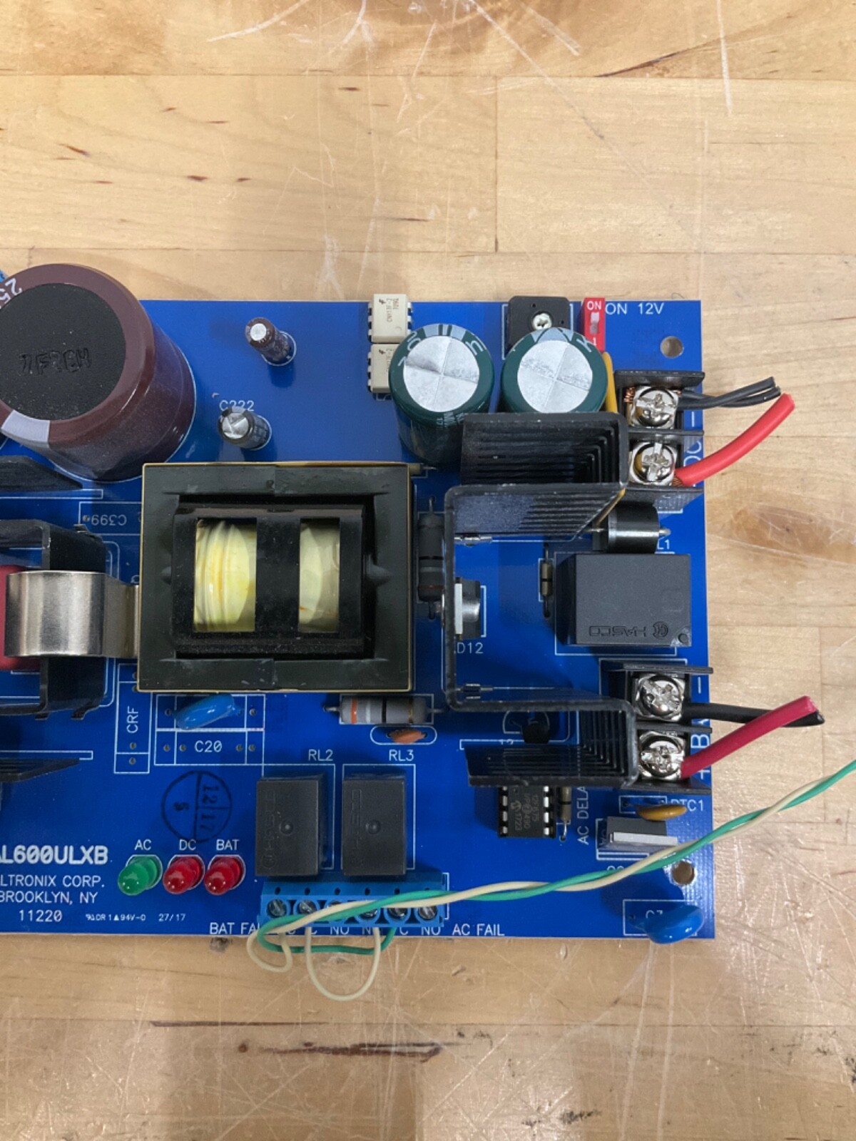 Altronix AL600ULXB Power Supply Charger 12/24V-DC Circuit Board | eBay