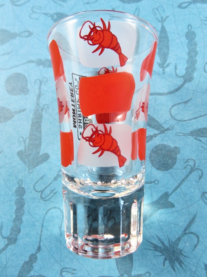 Flared Shot Glass Bubba Gump Shrimp Co Monterey Clear W Graphics ...