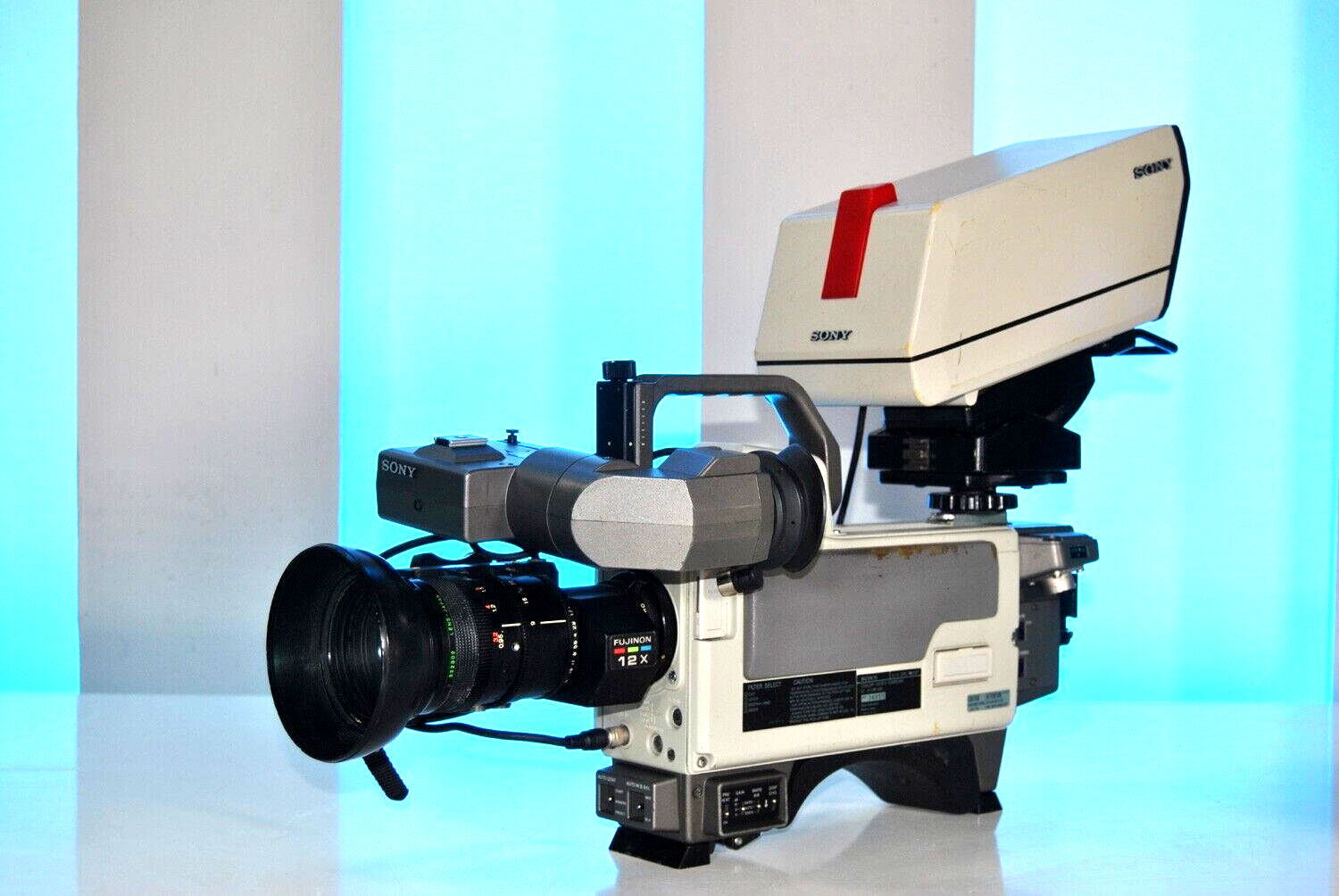 Working Broadcast Vintage VIDEO CAMERA SONY DXC-M3A + VO 4800PS Umatic ...