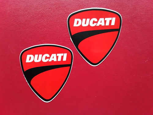 DUCATI ITALIAN BIKE TT MOTOGP MOTORCYCLE SCRAMBLE VINYL GLOSSY STICKERS ...