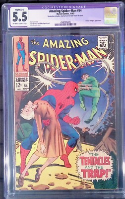 The Amazing Spider-Man #54 ( 1967) CGC 5.5 Restored | eBay