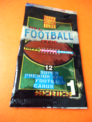 1994 Topps Stadium Club Football card wrapper - NFL - Series 1 | eBay