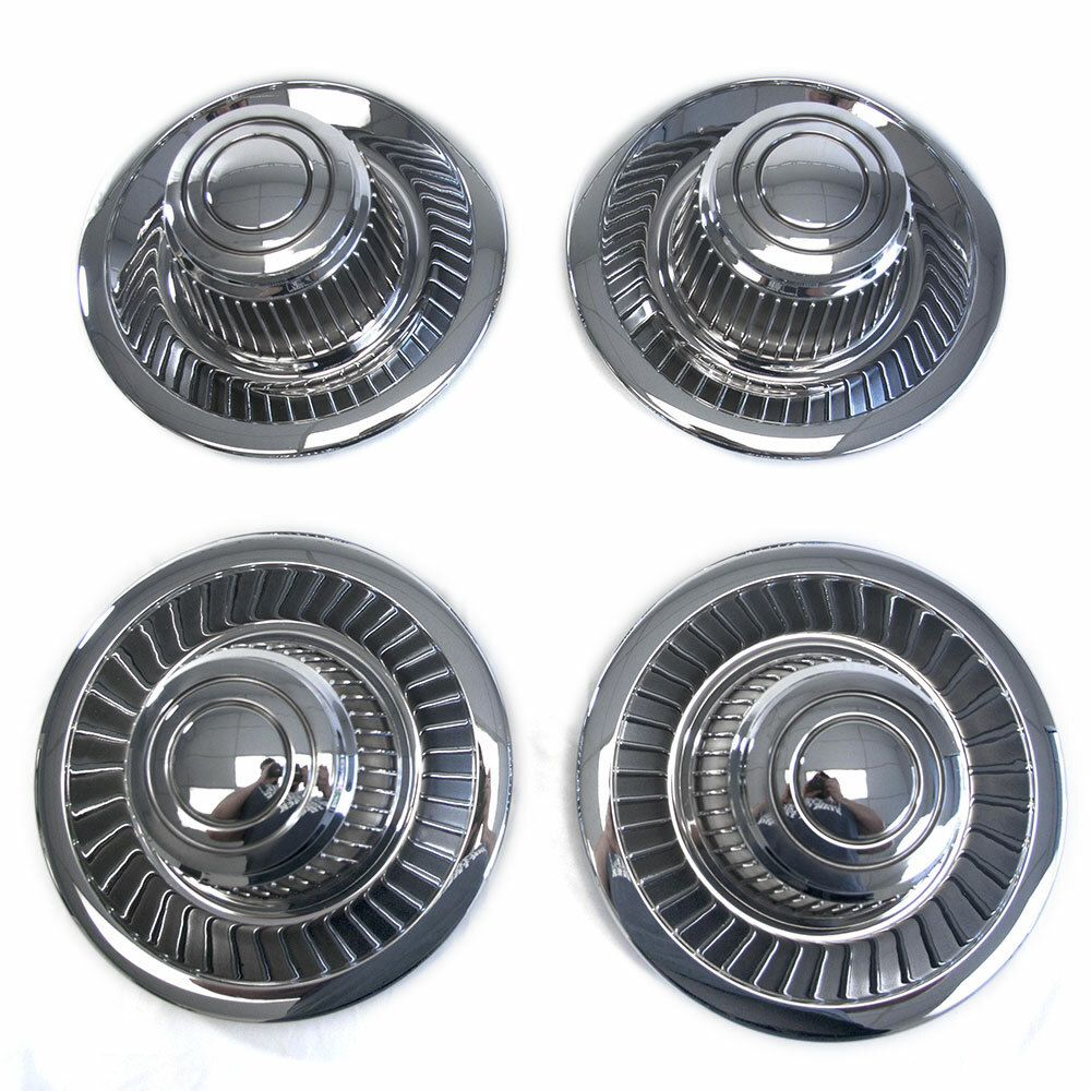 Set of 4 Hub Caps 15x8 15x7 Rim Derby Cap Trim Rings for Chevy GM Rally ...