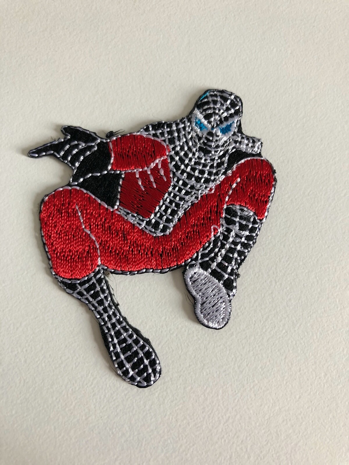 Spider-Man black and red costume web shooting pose | eBay