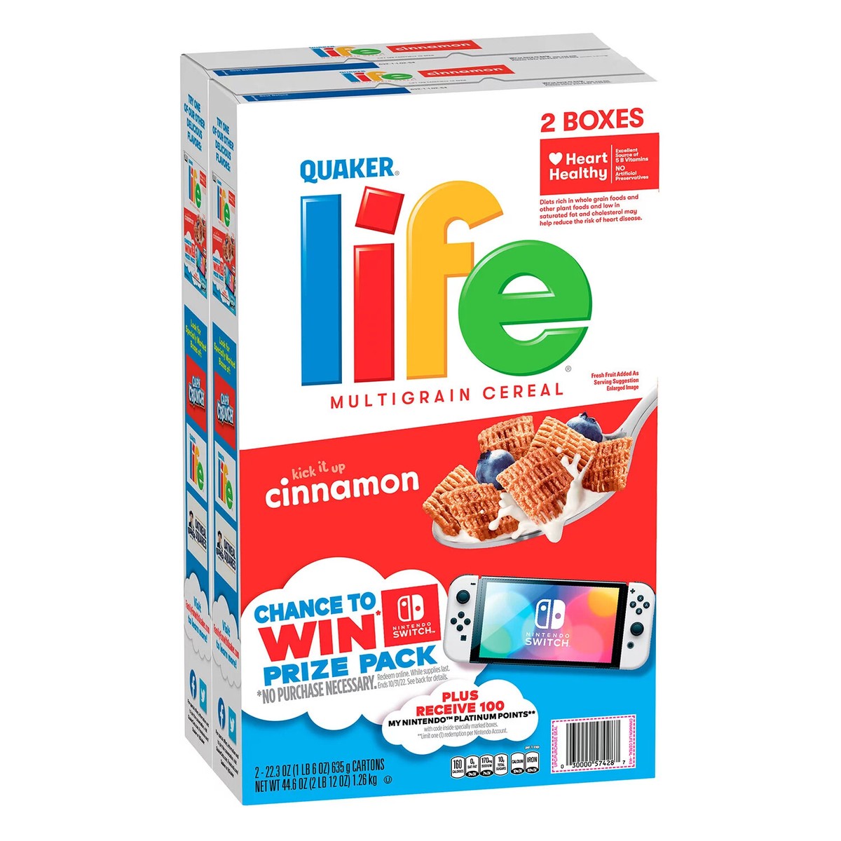 Cinnamon Life Cereal Box
