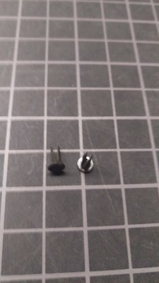 New Old Stock Black finished split rivets 5/16 x 3/16ths fastner ...